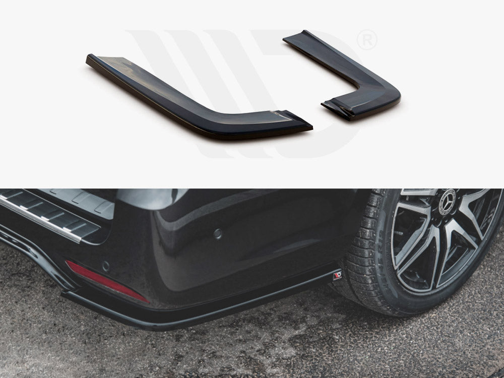 MAXTON DESIGN REAR SIDE SPLITTERS V.2 MERCEDES-BENZ V-CLASS AMG-LINE W – MONTIGENIX